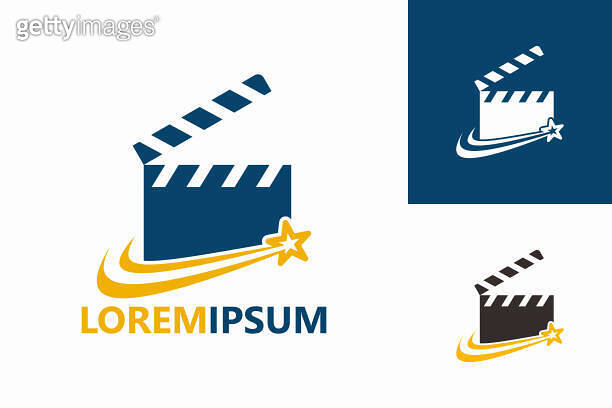 Star Movie Logo Template Design Vector, Emblem, Design Concept ...
