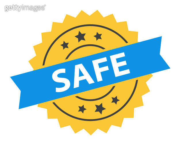 Safe - Stamp, Imprint, Seal Template. Grunge Effect. Vector Stock ...