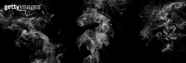 swirling movement of white smoke 이미지 (1358972233) - 게티이미지뱅크