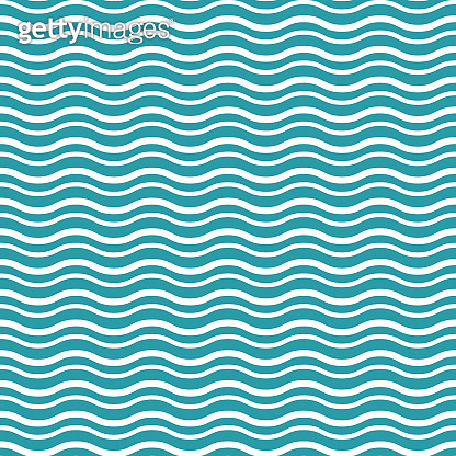 Wavy lines. seamless texture with white rolling lines on blue ...
