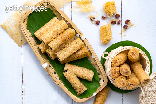 Khanom La is folk in the south kinds of sweets use in ten month ...
