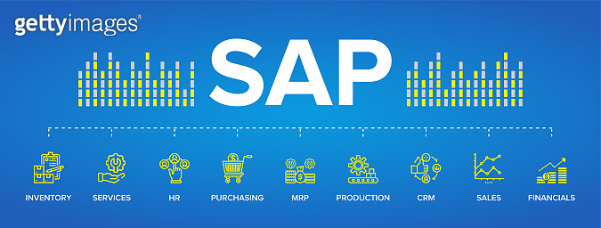 SAP Enterprise Resource Planning (ERP) construction concept module ...