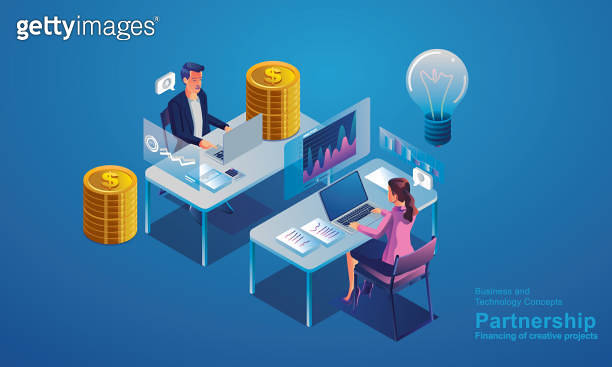 Data Analysis and Statistics concept. business analytics, Data ...