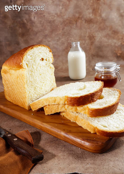 Japanese brioche, Japanese Homemade milk bread for sandwiches, or ...