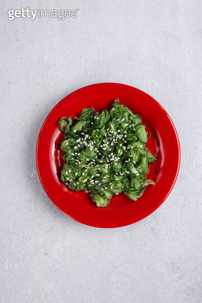 Salad Timun Jepang. Japanese cucumber salad with sesame seed or ...