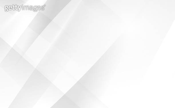 White abstract minimal geometric shape with Futuristic technology ...