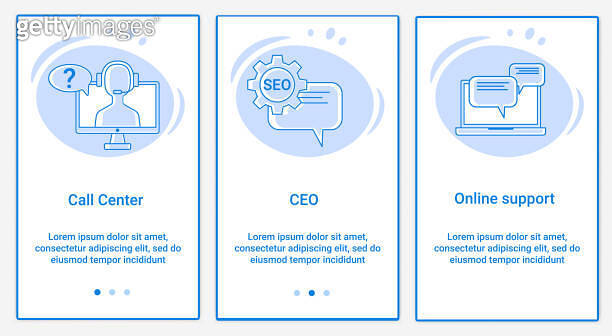 Call Center, CEO, and Online support 이미지 (1314371290) - 게티이미지뱅크