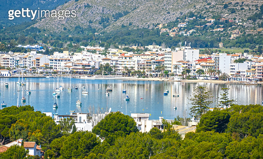 Port de Pollensa, Mallorca 이미지 (1320189091) - 게티이미지뱅크