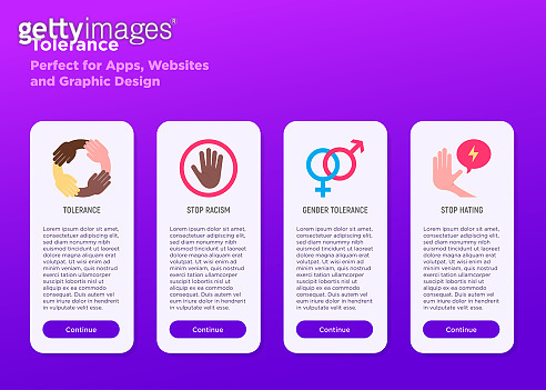 Mobile user interface with tolerance flat icons: stop hating, no to ...