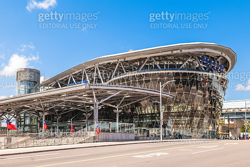 Keelung railway station in keelung, taiwan 이미지 (1356485371) - 게티이미지뱅크