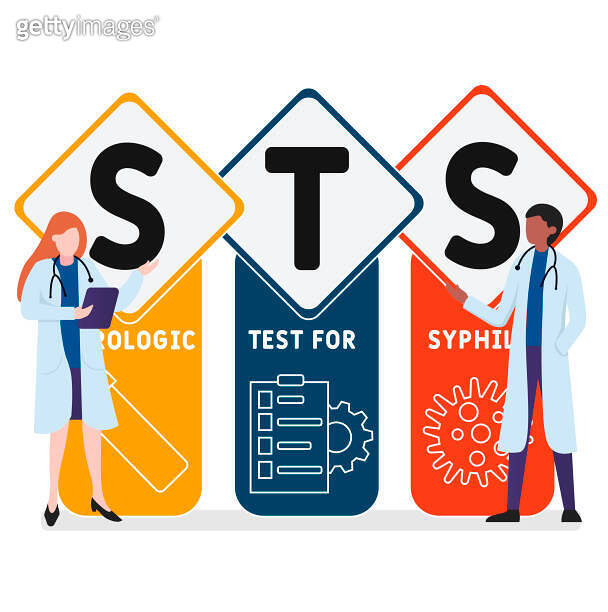 STS - Serologic Test for Syphilis acronym (1351982506) - 게티이미지뱅크
