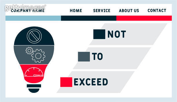 NTE - Not To Exceed acronym 이미지 (1359059024) - 게티이미지뱅크