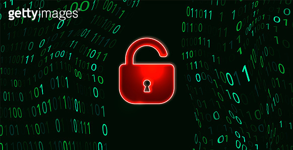 Cyber security and Hacking Concept Vector Background 이미지 (1354733242) - 게티이미지뱅크