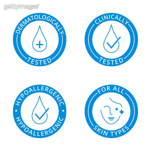 Dermatologically tested, clinically tested, for all skin types ...