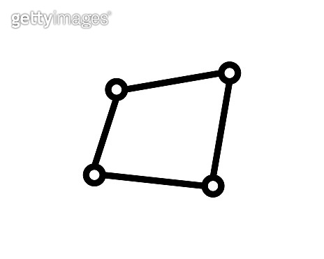 Transform tool outline icon. linear style sign for mobile concept and ...