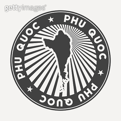 Phu Quoc round logo. 이미지 (1332336964) - 게티이미지뱅크