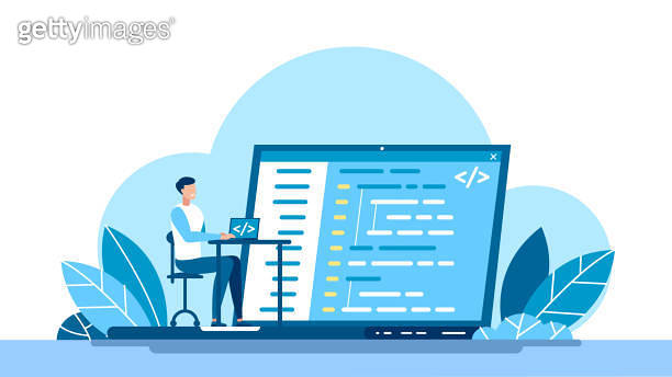 Concept Of Script Coding And Programming Javascript Php Python Html 9420