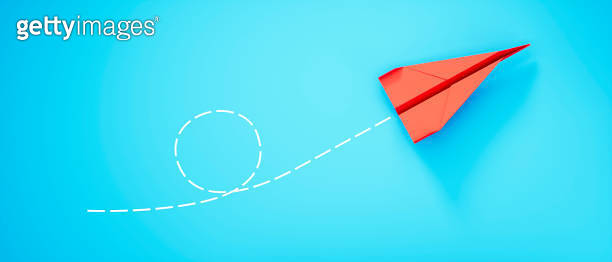 Paper plane - Thinking concept differently - Changing course - new ...