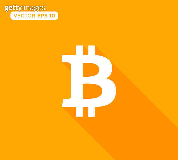 Bitcoin Mark Icon Vector Illustration Design Editable Resizable EPS 10 ...