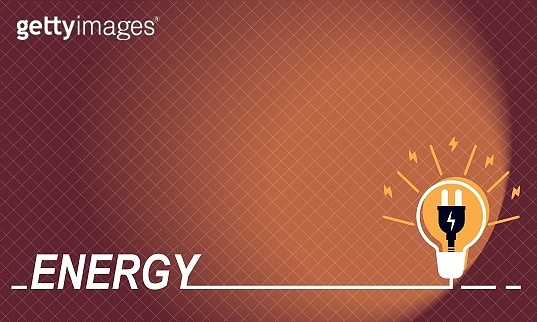 Big Light Bulb Idea and energy concept Website Landing page. editable ...