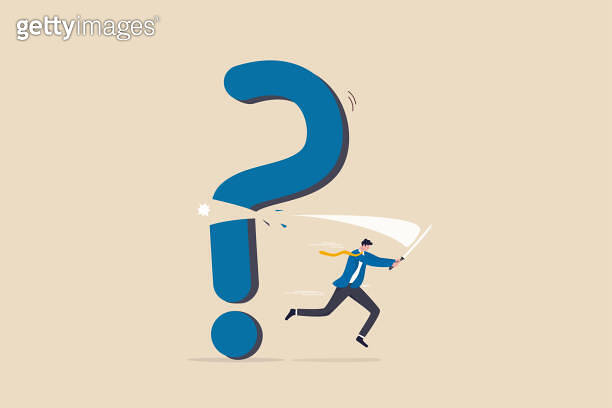 Solving problem, answer question or overcome difficulty, solution to ...