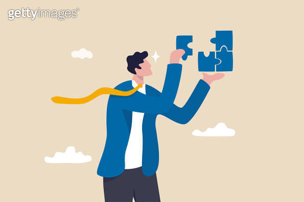 Solve problem or solution to achieve business success, decision ...