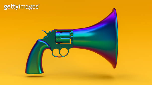 Propaganda Megaphone Gun Concepts 이미지 (1316774690) - 게티이미지뱅크