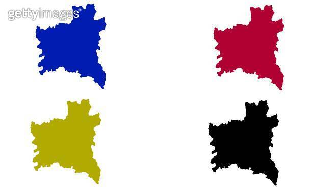 silhouette of map of the city of Tanta in egypt (1316934995) 일러스트, 무료 ...