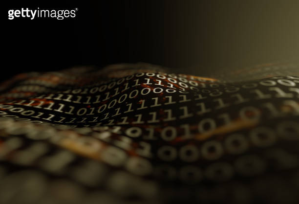 Binary code close up design.3d rendering. 이미지 (1340978439) - 게티이미지뱅크