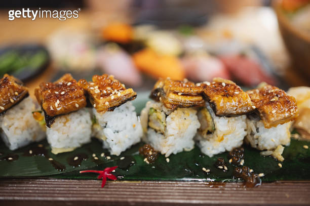 Set premium luxury Sushi,Shasimi,Maguro Nigiri,Sake Nigiri,Ikura Gukan ...