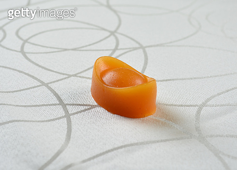 chinese sticky sweet brown sugar glutinous rice Nian gao in traditional ...