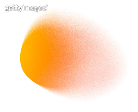 Spray gradient spot. Abstract color blot with lo-fi grain on white ...