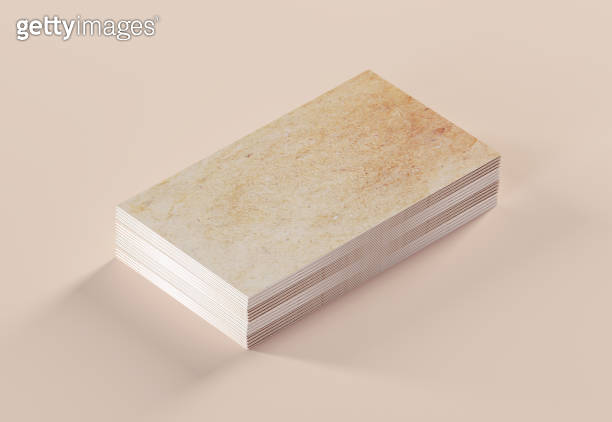 Craft paper business card template 이미지 (1320474258) - 게티이미지뱅크