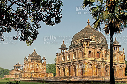 Mausoleums of Khusrau, Nithar Begum, and Sultan Begum, Khusru Bagh ...