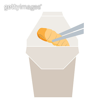 Silkworm Pupa insects for eating as food deep-fried crispy snack and ...