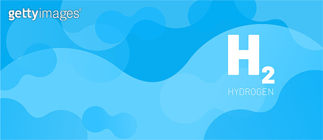 Abstract blue background for website banner in bright blue. Floating ...