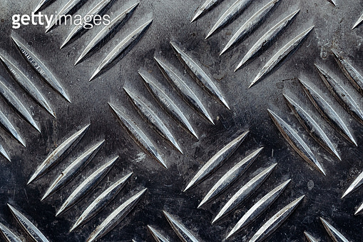 Diamond plate texture, background iron sheets with grooved notches ...