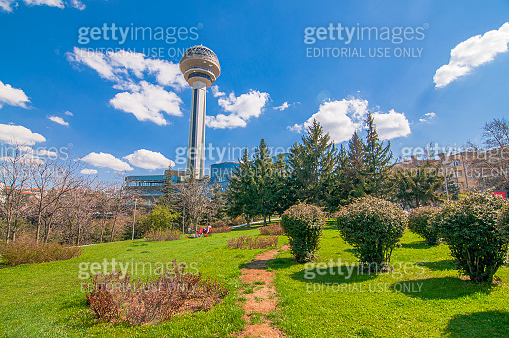 Atakule Tower in Spring Time from Capital City Ankara 이미지 (1330780912 ...