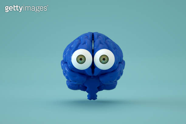 Brain with Eyes, Artificial Intelligence Concept 이미지 (1318191420) - 게티이미지뱅크