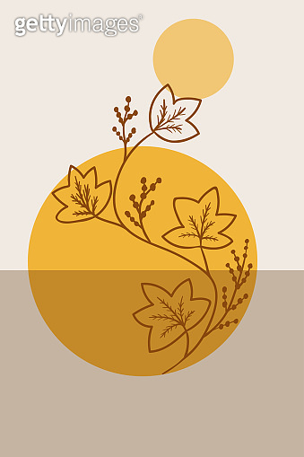 Calumba, abstract, poster, minimal dd ww herb 이미지 (1319640596) - 게티이미지뱅크