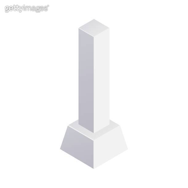 Isometric vector illustration concrete foundation of the building ...