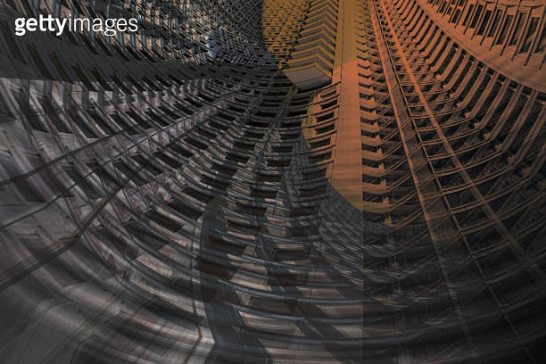 Defocused Architecture Blurred Motion Abstract Background 이미지 ...