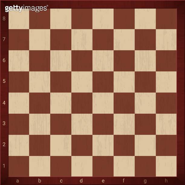 Empty chess board template. Classic ancient game on wooden floor ...