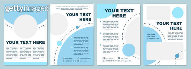 Empty content brochure template 이미지 (1313751381) - 게티이미지뱅크