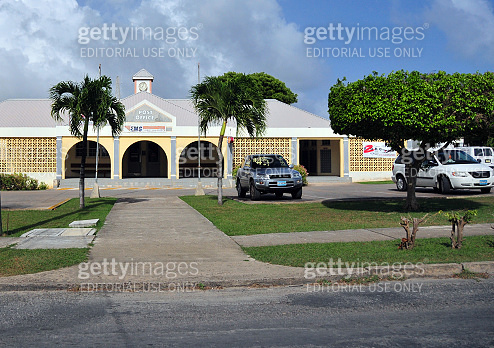 Central post office, The Valley, Anguilla (1341742308) - 게티이미지뱅크