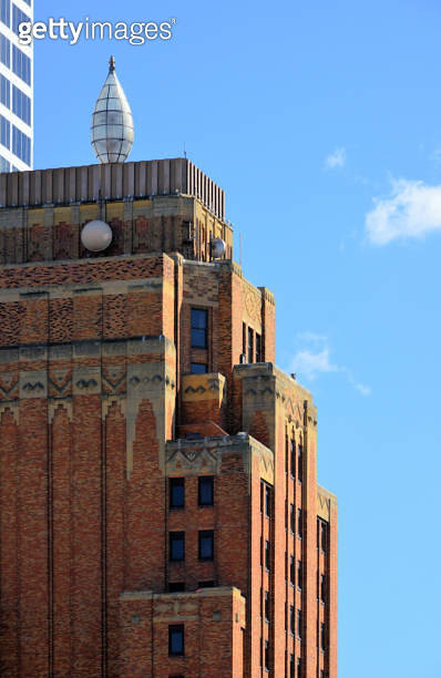 Wisconsin Gas Building (1930) - graduated setbacks of the upper floors ...