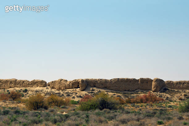 Gyaur Kala fortress, Merv, Mary Region, Turkmenistan 이미지 (1301250925 ...