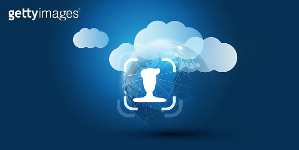 Face Recognition, Login, Facial User Authentication Concept 이미지 ...