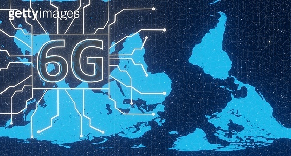 Global network with 6G network connection.3D rendering (1337754982 ...