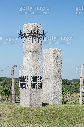Monument of Gross-Rosen at Gross-Rosen museum. (1333130622) - 게티이미지뱅크
